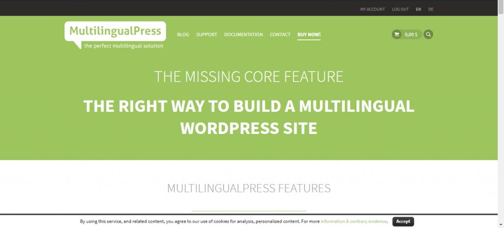 The WordPress Multisite Overview with Examples - MultilingualPress Docs