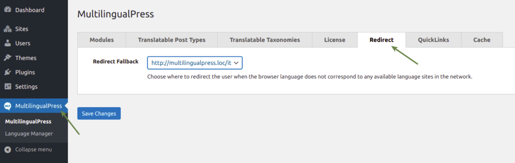 Getting started with MultilingualPress - MultilingualPress Docs