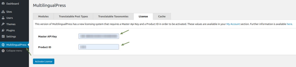 Getting started with MultilingualPress - MultilingualPress Docs