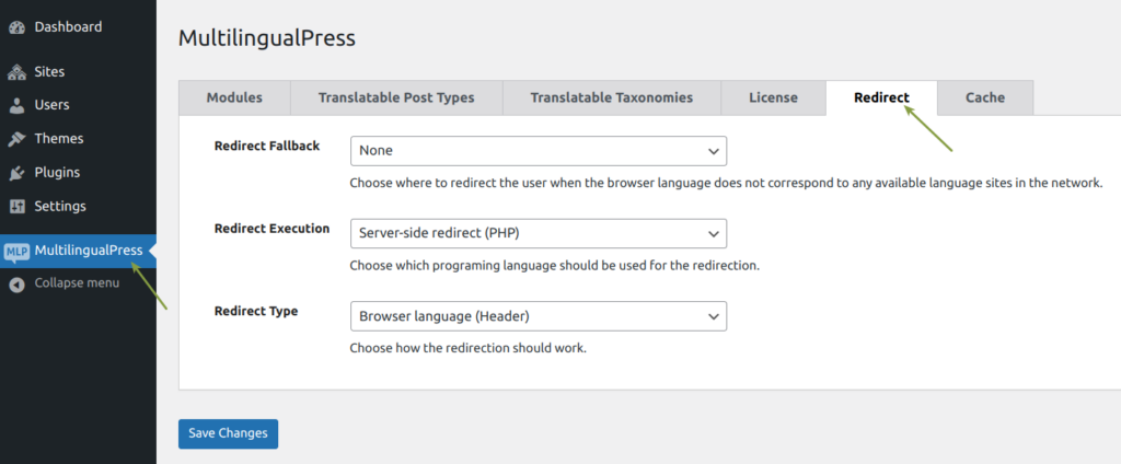 Getting started with MultilingualPress - MultilingualPress Docs