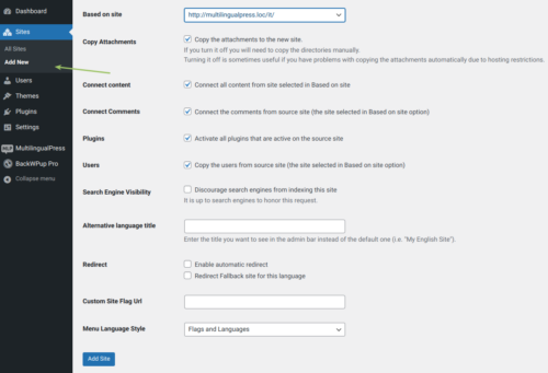 Getting started with MultilingualPress - MultilingualPress Docs