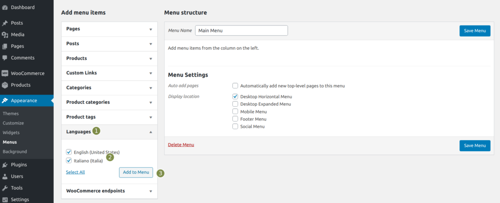 How to set up a Language Switcher for multilingual WordPress Websites ...